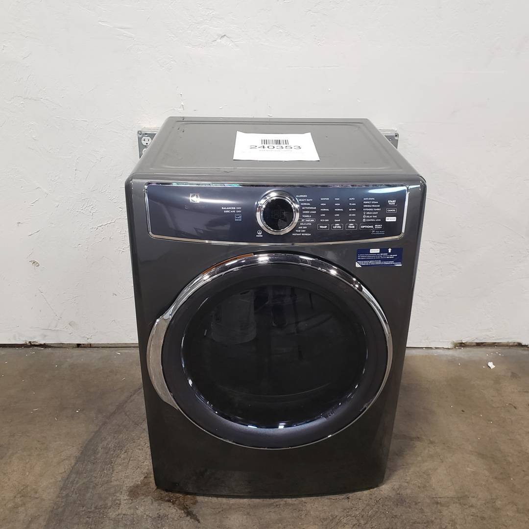 8.0 Cu. Ft. Electrolux Electric Dryer Gray - ELFE7637AT - B & B Appliances
