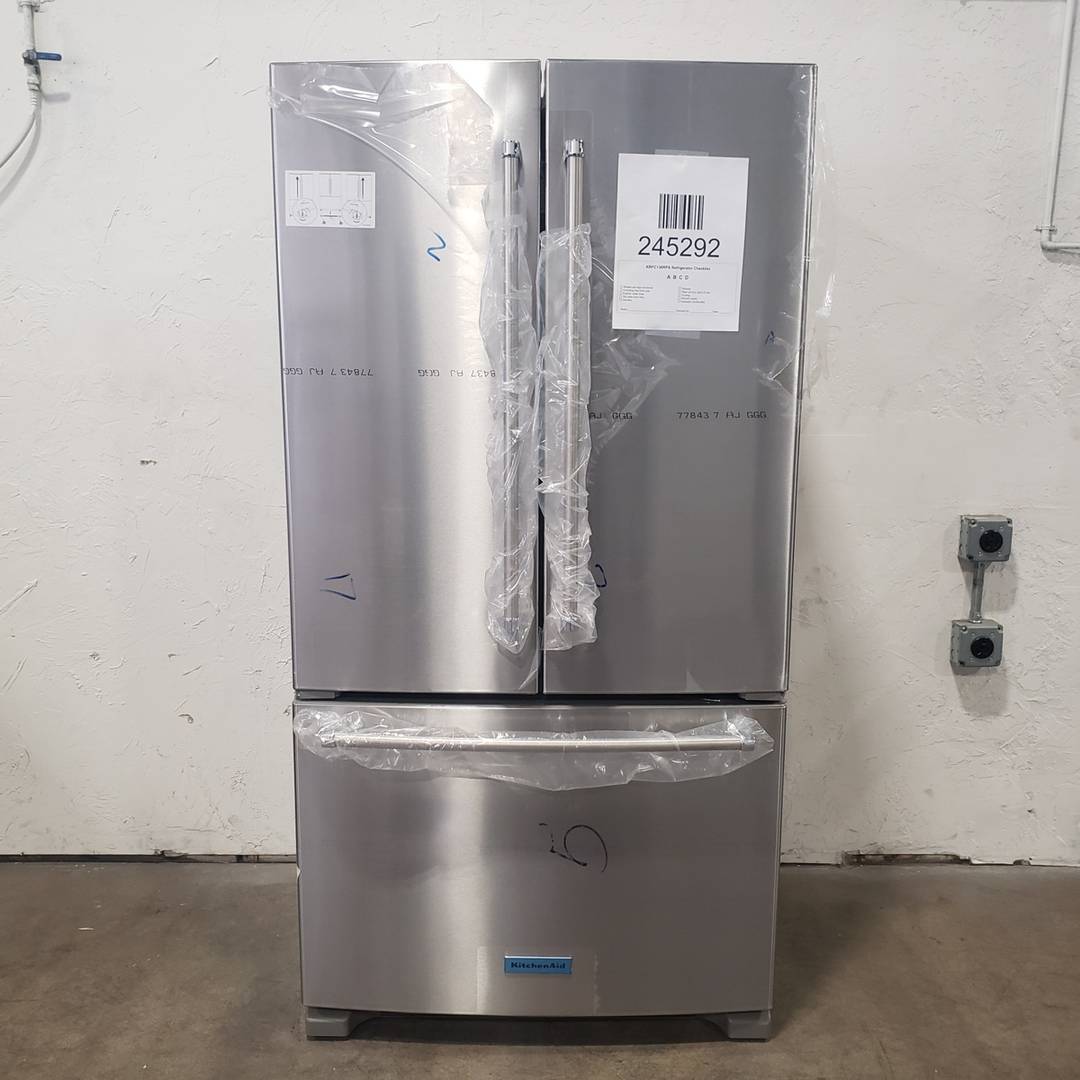 20 Cu. Ft. KitchenAid Counter-Depth French Door Bottom Freezer ...
